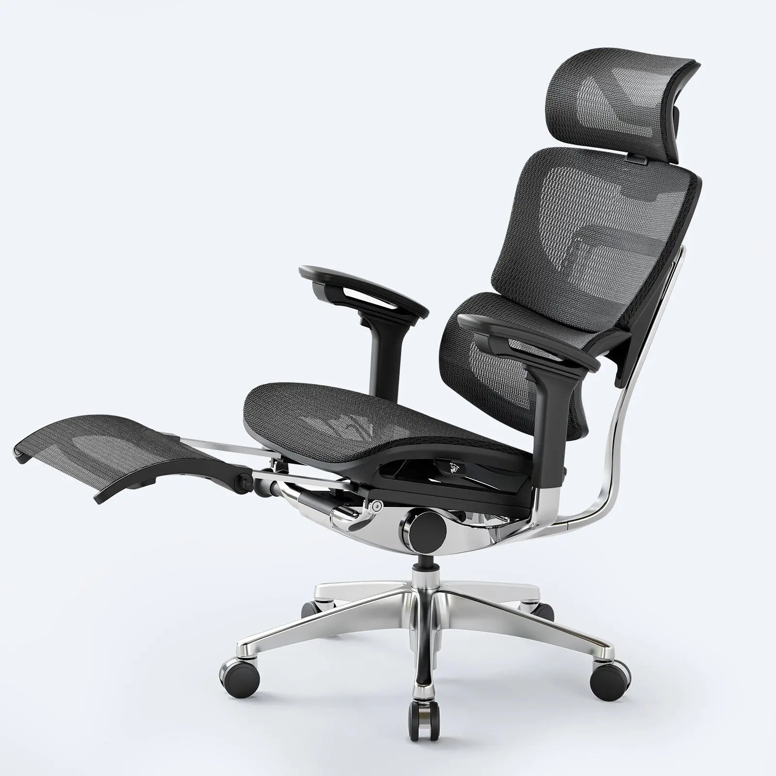 OdinLake Ergonomic Chair with Adjustable Backrest Ergo Plus 743 White